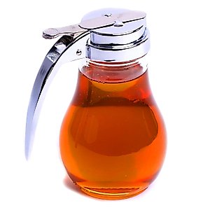 Syrup Dispenser, Honey Dispenser, Honey Container, Glass Syrup Bottle, Glass Honey Dispenser No Drip, Maple Syrup Dispenser, Glass Syrup Dispenser - 14 oz