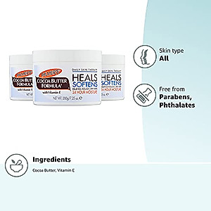 Palmer’s Cocoa Butter Formula Daily Skin Therapy, Solid , 7.25 Ounces (Pack of 3)
