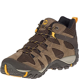 Merrell mens Alverstone Mid Waterproof Hiking Shoe, Merrell Stone, 11.5 US
