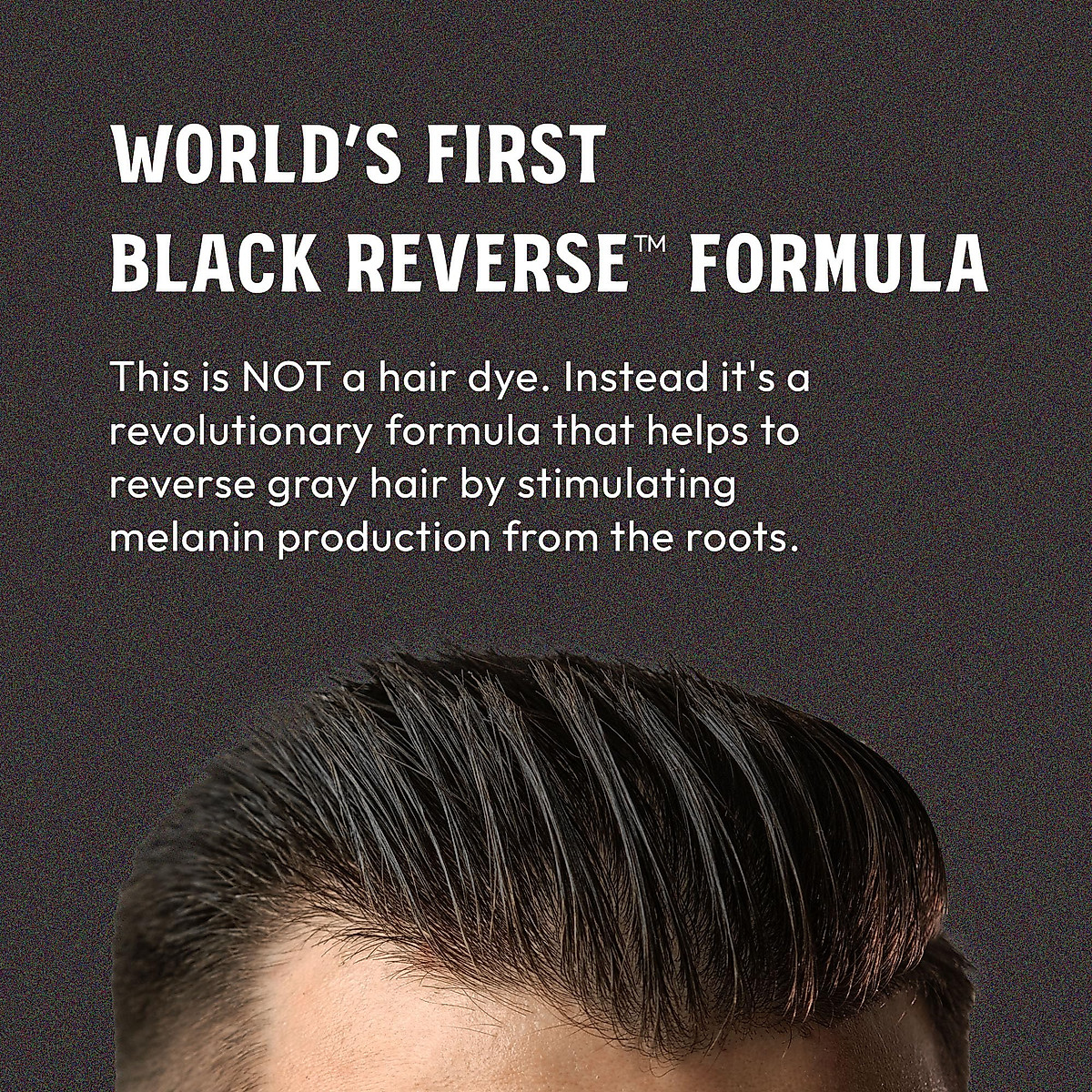 MARO17 Black+ Shampoo - Mens Shampoo for Gray Hair Reversal - Sulfate Free + DHT Blocker, Royal Jelly & Collagen for Thicker, Darker Hair - Protects Follicles, Promotes Growth, & Prevents Greying