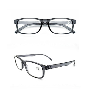 Voitead HD reading glasses men anti-blue light anti-fatigue fashion middle-aged and elderly glasses 1.5