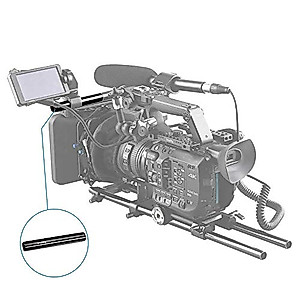 SmallRig 15mm Camera Rods (4 inch) 15mm Rail Rod Support System 15mm, Monitor Mount, 15mm LCD Mount, Follow Focus, Matte Box - 1049