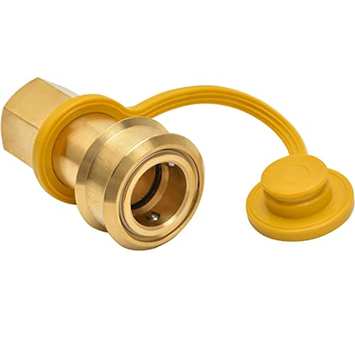 only fire 12 Ft 3/4" ID Natural Gas Hose with Quick Connect/Disconnect Fittings for NG/LP Propane Appliances,Grill,Generator,Patio Heater,Pizza Oven,etc.