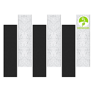 BUBOS Art Acoustic Panels,48“x12”inch Premium Acoustical wall panel,Better than foam, Decorative Sound Absorbing Panel for walls, Studio Acoustic Treatment. Soundproof wall panel