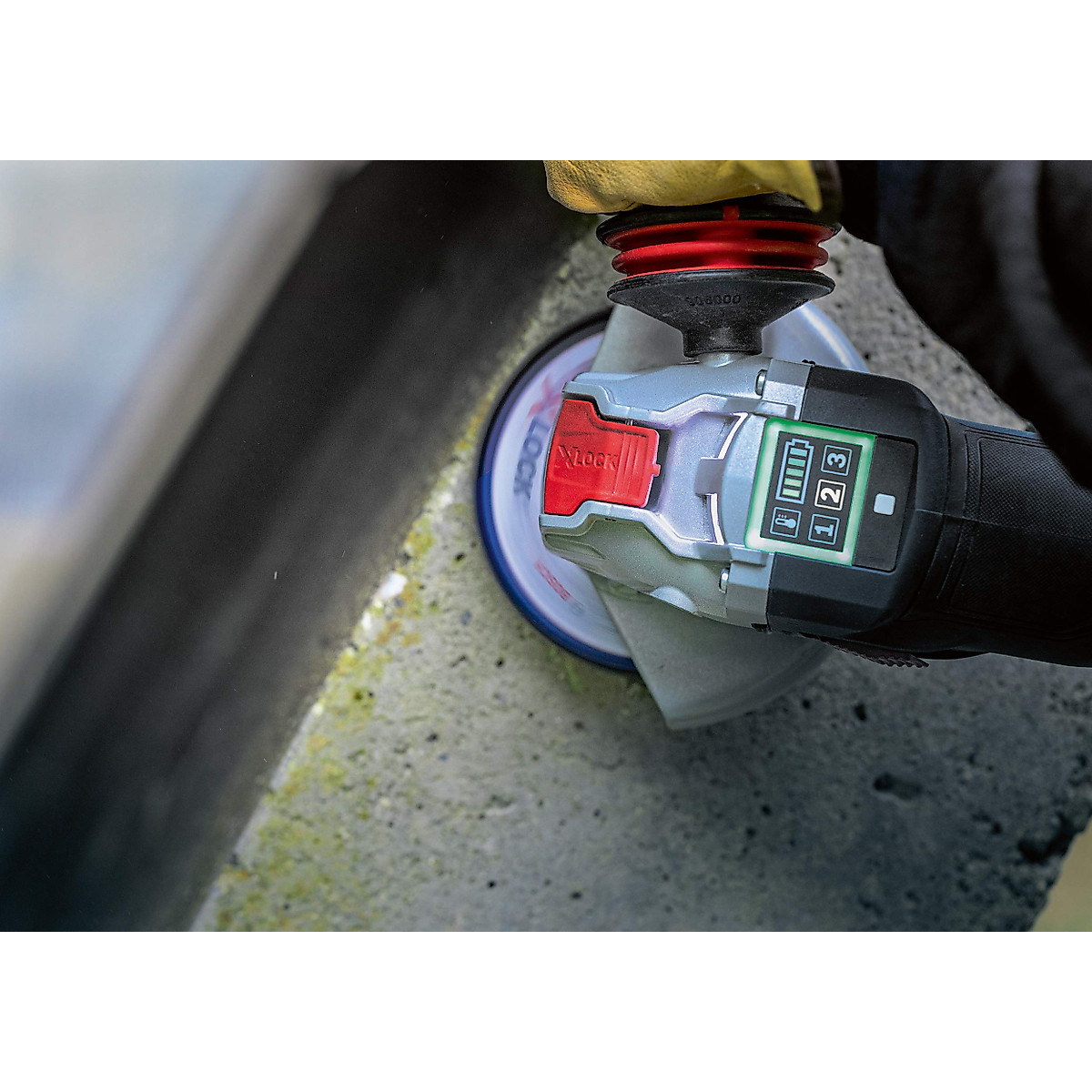 Bosch Professional 2608621833 X-Lock Cleaning Disc N377 (Metal and Stainless Steel, Ø 125mm, Accessories for Angle Grinders)