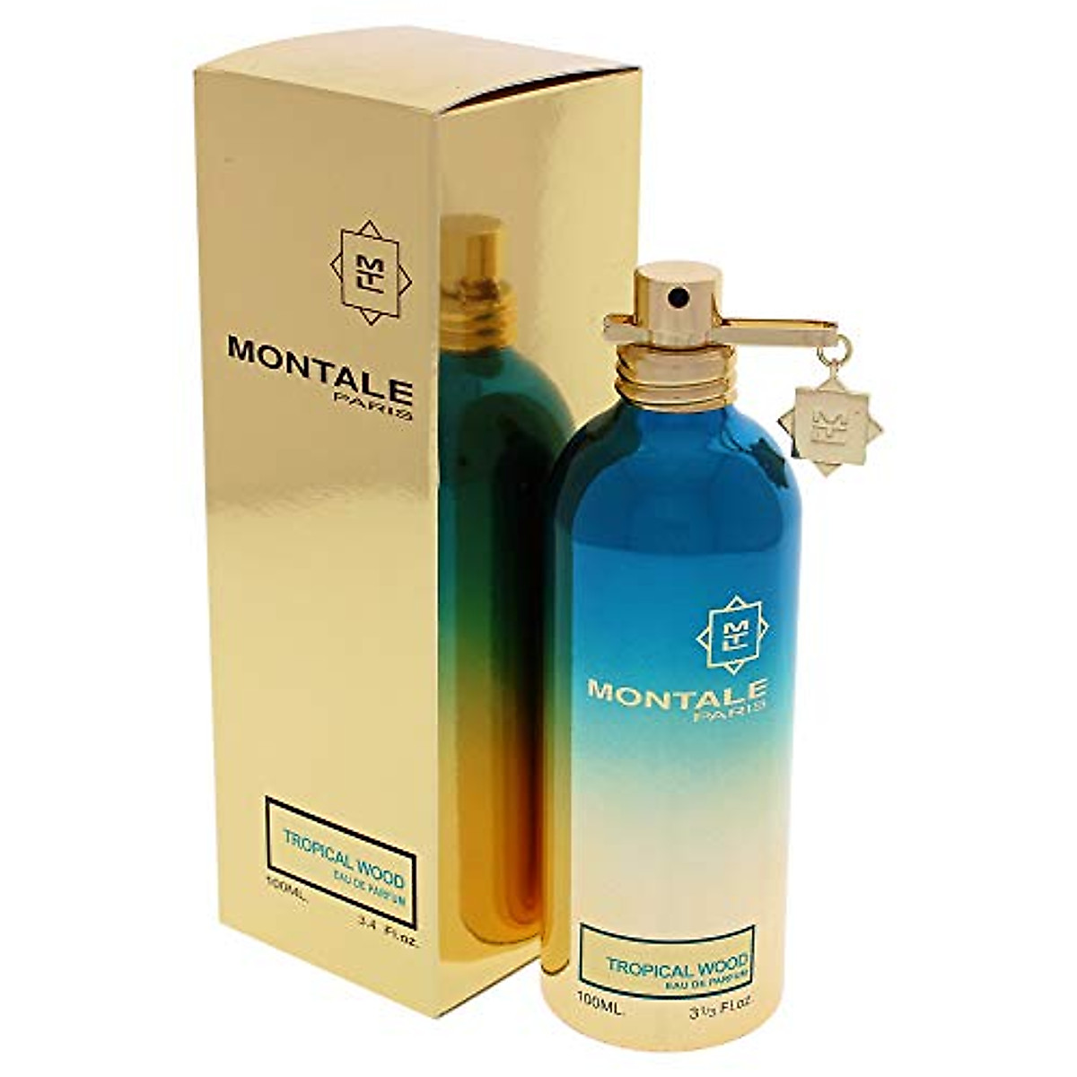 MONTALE Tropical Wood Eau de Parfum Spray, 3.3 Fl Oz
