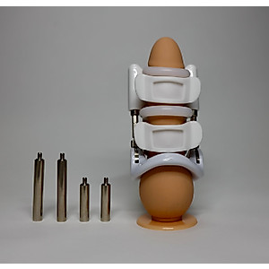 Men's 4-Rod Quad Cradle Support Penis Extender Stretcher - Male Stretching Extenders Kit