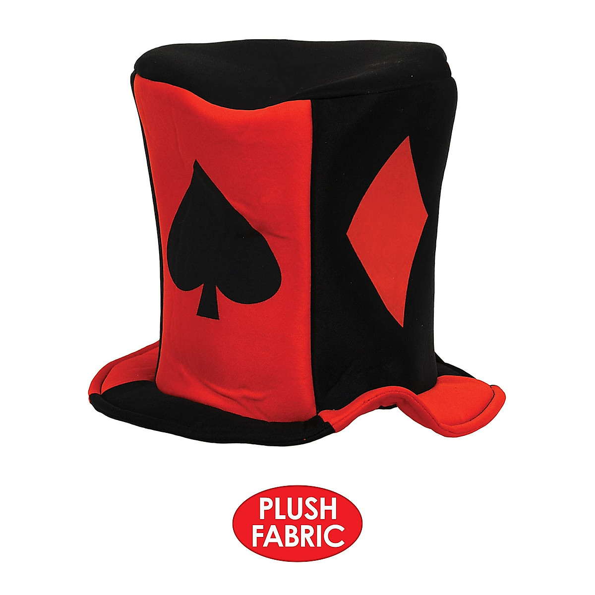 Beistle Card Suit Fabric Hat