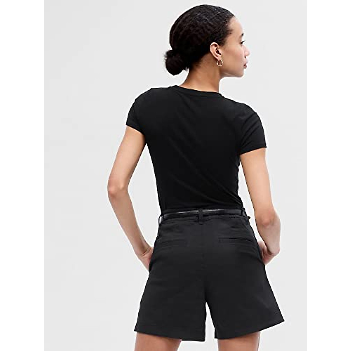 GAP Womens 5" Khaki Short Moonless Night 16TALL