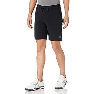 adidas Golf Men's Adicross Hybrid Recycled Polyester Golf Short, Black, Extra Large