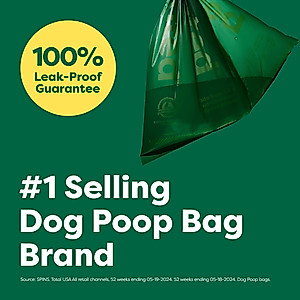 Earth Rated Dog Poop Bags, Guaranteed Leak Proof and Extra Thick Waste Bag Refill Rolls For Dogs, Unscented, 270 Count