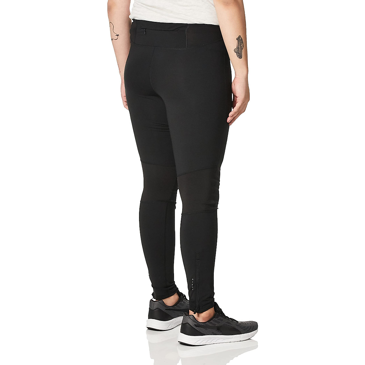 PUMA mens Run Favorite Long Tights Leggings, Puma Black, XX-Large US