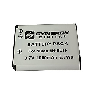 Accessory Kit Compatible with Synergy Digital, Works with Nikon Coolpix S6900 Digital Camera includes: SDENEL19 Battery, SDM-1541 Charger, GP-22 Tripod