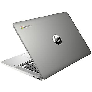 HP Chromebook 14-inch HD Touchscreen Laptop, Intel Celeron N4000, 4 GB RAM, 32 GB eMMC, Chrome (14a-na0030nr, Mineral Silver)
