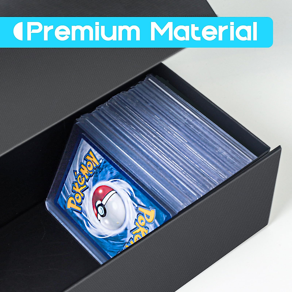 Trading Card Storage Box, Top loader Storage Box, Trading Card Holder Topload Hobby Box for 800 Count Cards - 1 PACK