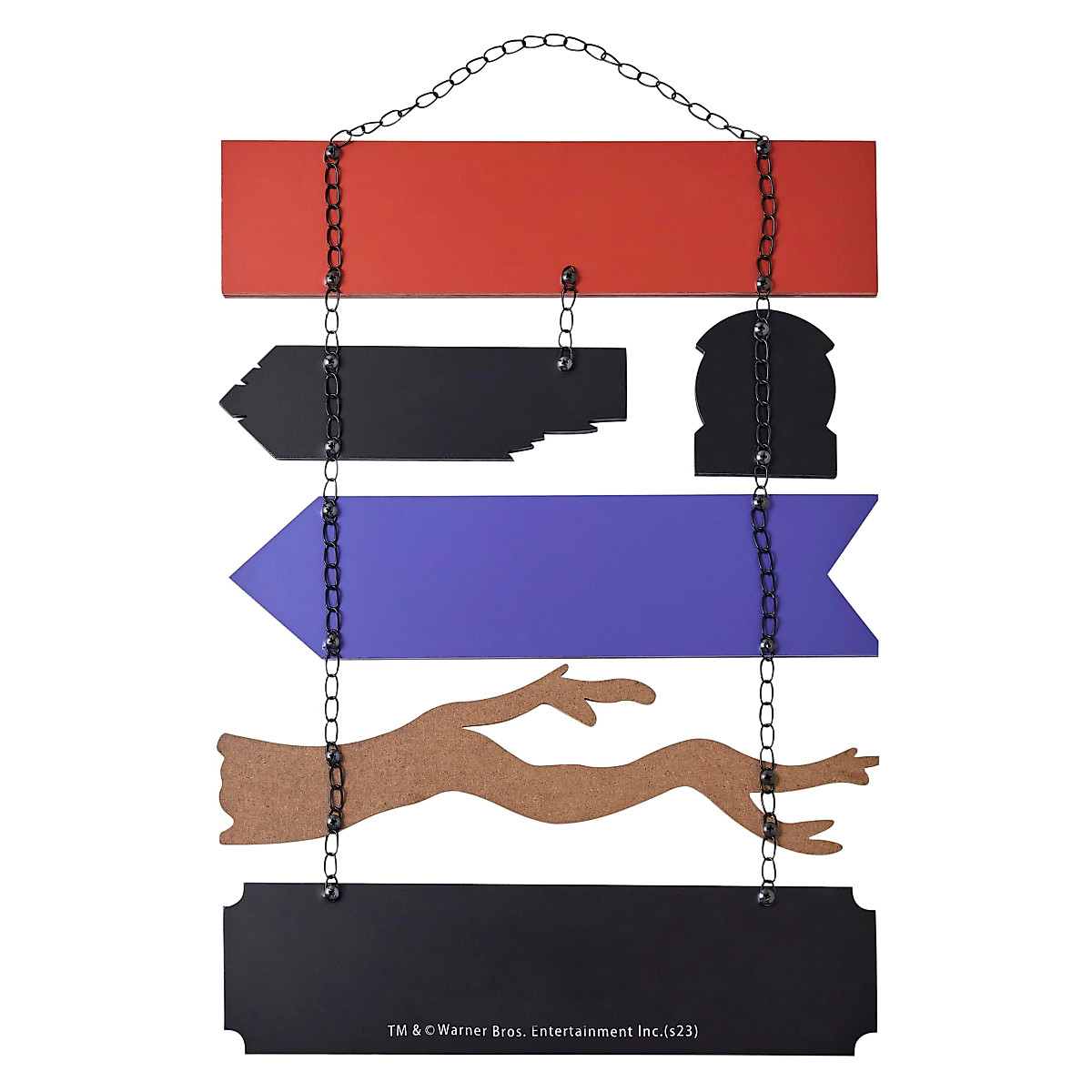 Spirit Halloween Harry Potter Welcome to Hogwarts Direction Sign | Officially Licensed