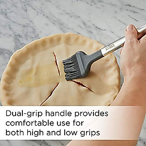 All-Clad Specialty Silicone Kitchen Gadgets Pastry Brush Kitchen Tools, Kitchen Hacks Silver