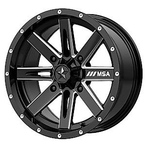 Full Set Of MSA M41 Boxer 16x7 4/137 10MM Wheels