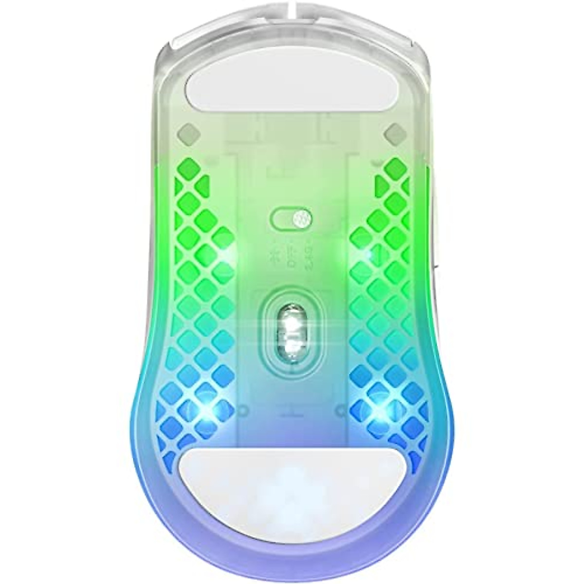 SteelSeries Aerox 3 Wireless - Super Light Gaming Mouse - 18,000 CPI TrueMove Air Optical Sensor - Ultra-Lightweight Water Resistant Design - 200 Hour Battery Life - Ghost