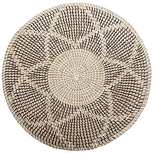 Ren-Wil Imani Basket Small Black, White, Beige, Turquoise, Peach