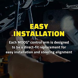 MOOG RK620498 Suspension Control Arm and Ball Joint Assembly front right lower