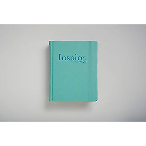 Tyndale NLT Inspire Bible (Hardcover, Aquamarine): Journaling Bible with Over 400 Illustrations to Color, Coloring Bible with Creative Journal Space - Religious Gift that Inspires Connection with God