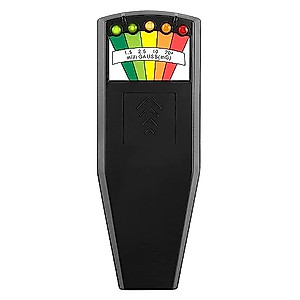 5 LED EMF Meter Magnetic Field Detector Ghost Hunting Paranormal Equipment Tester Counter