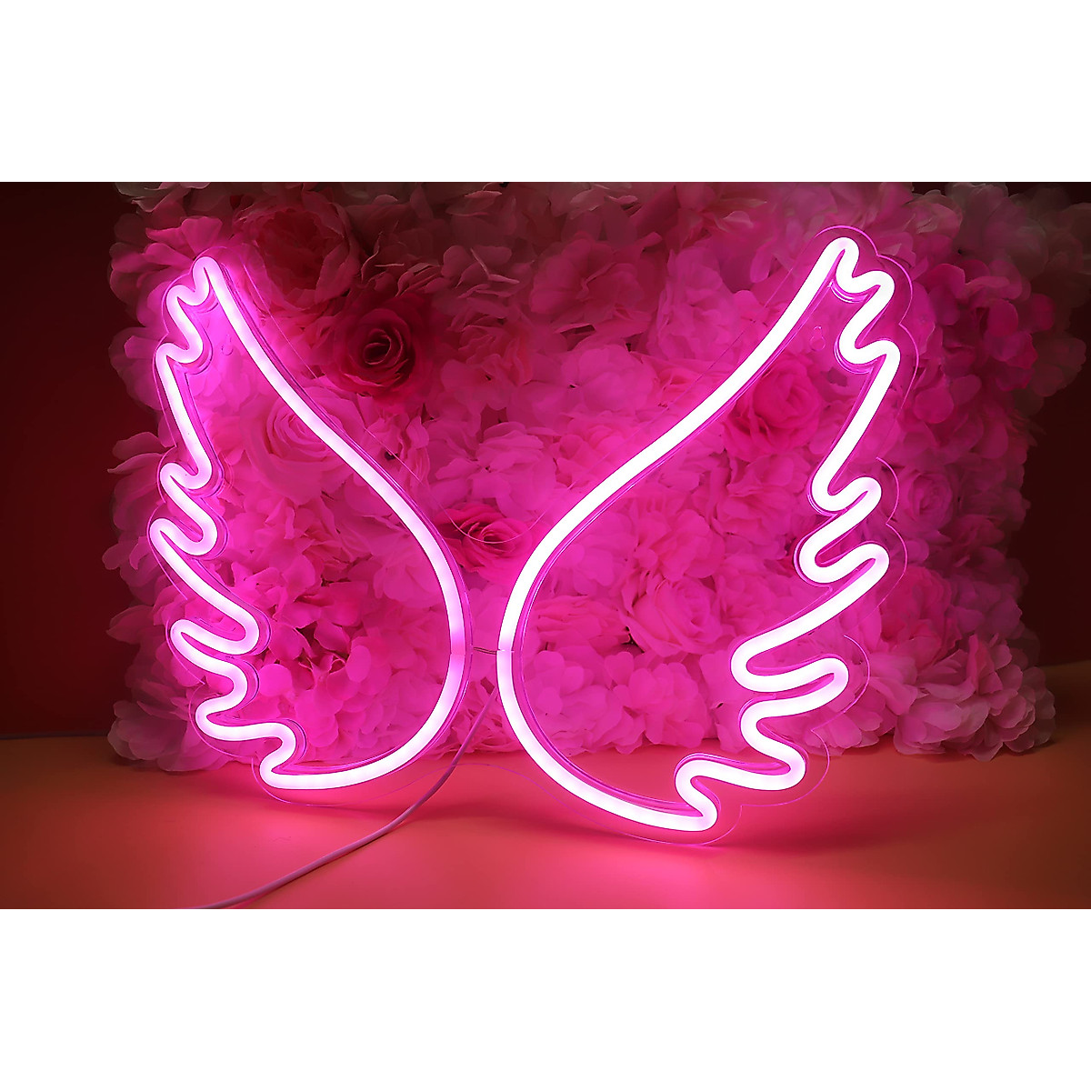 Neon Light Sign LED Night Lights USB Operated Decorative Marquee Sign Bar Pub Store Club Garage Home Party Decor (pink)