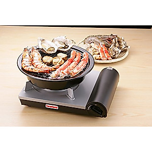 Iwatani America EPR Cassette Feu-EcoPremium Portable Butane Stove Cooktop, Black