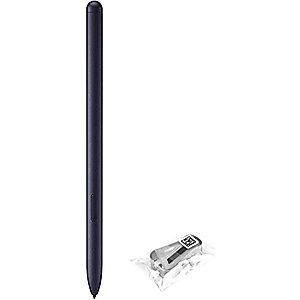 Tab S7 / S7+ S Pen Replacement Stylus Pen for Samsung Galaxy Tab S7 / S7 Plus/ S7 FE (EJ-PT870) + Tips/Nibs (Without Bluetooth)( Black)