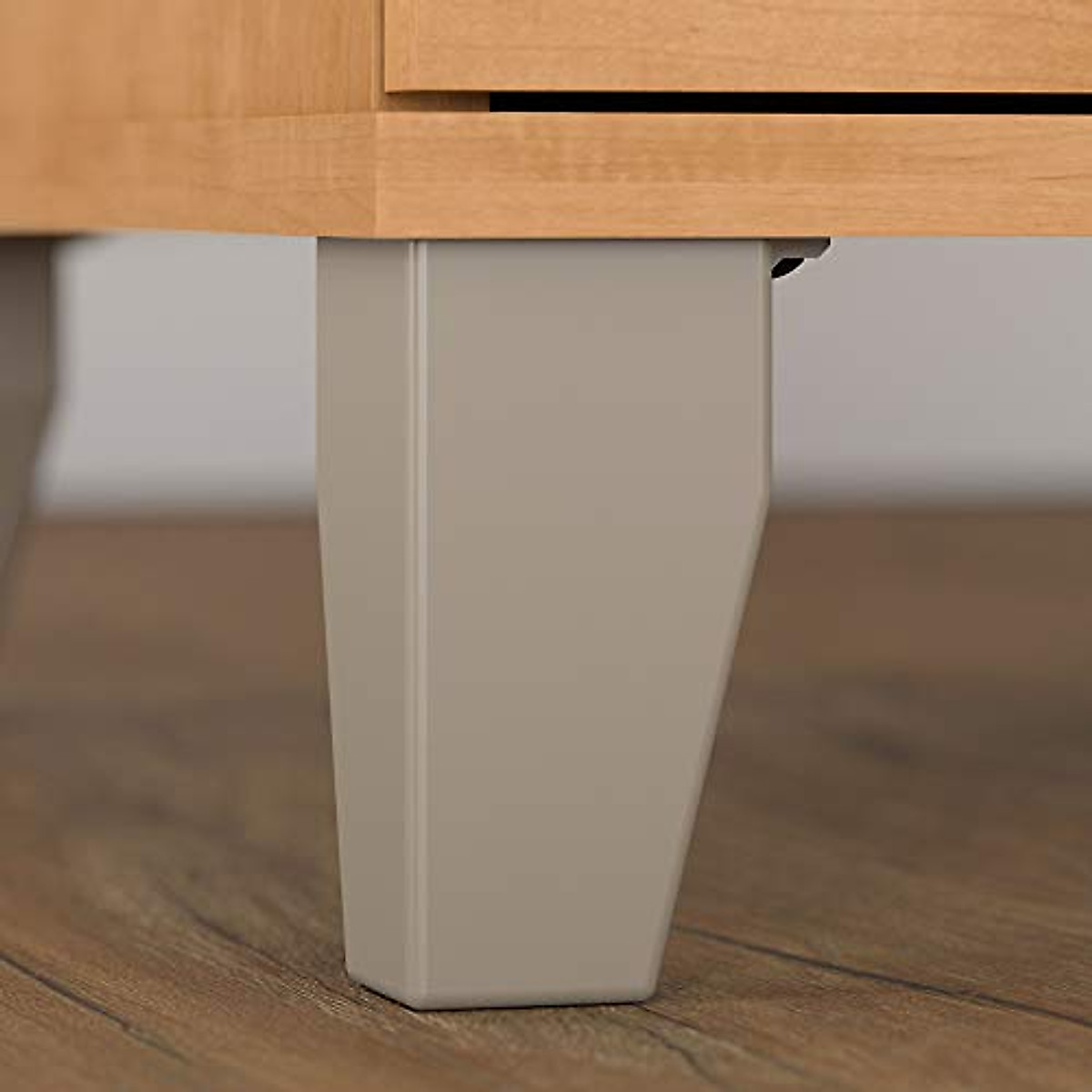 Bush Furniture Somerset 72W Computer Desk with Drawers | Large PC/Laptop Table for Home Office in Maple Cross