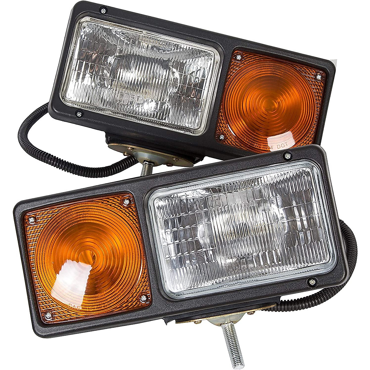 Kojem Universal Snow Plow Light Replacement for 505K On Truck & Pickup 2 Pcs Snowplow Lamp Headlight Turn Signal