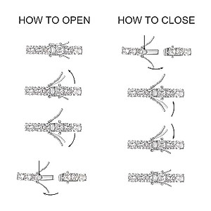 Gemsme 18K White Gold Plated 3.0mm Round Cubic Zirconia Classic Tennis Necklace For Women 18 Inch