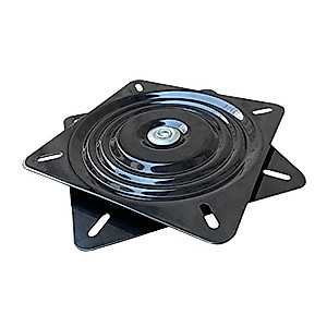 MagiDeal Seat Swivel Bases 360 Rotating Lazy Susan Hardware Mount Turntable 154mm Bar Stool Swivel Plates for Marine Boat Barstools Dining Television