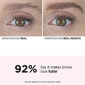 IT Cosmetics Brow Power Filler, Universal Taupe - Volumizing Tinted Fiber Brow Gel - Instantly Fills, Shapes & Sets Your Brows - Waterproof Formula Lasts Up To 16 Hours - 0.14 fl oz