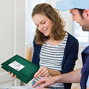 Famagic Bubble Mailers 4x8 Inch 50pc Ultramarine Green Shipping Bags, Chic Packaging Bags For Small Business, Colored Padded Mailing Envelopes, Opaque Matte Self Seal Bubble Poly Mailers Bulk #000