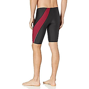 Speedo Men's Swimsuit Jammer PowerFlex Eco Revolve Splice Team Colors