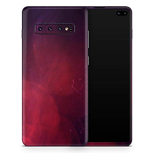 DesignSkinz Abstract Fire & Ice V12 Protective Vinyl Decal Wrap Skin Cover Compatible with The Samsung Galaxy S20 (Screen Trim & Back Glass Skin)