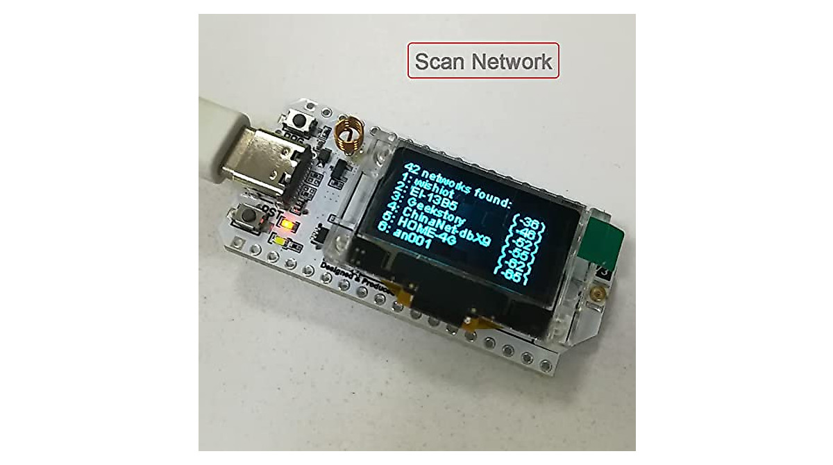 DIYmalls 915MHz LoRa ESP32 V3 Board Pack of 2