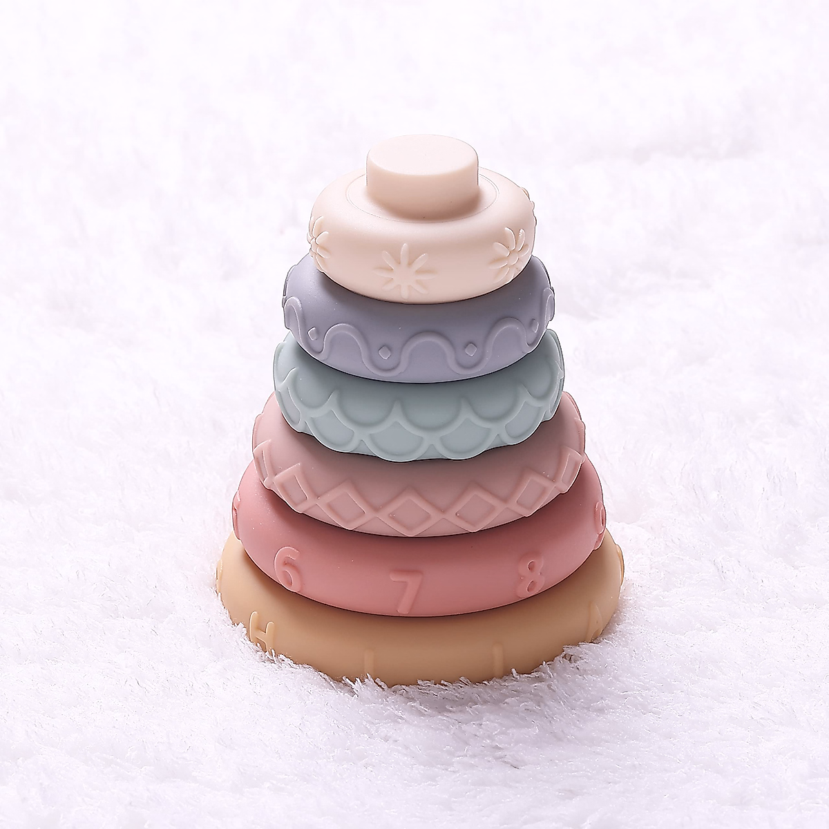 Mr. Pen- Stacking Rings Toy, 6 pcs, Stacking Toys, Stacking Rings, Baby Stacking Toys, Stacking Rings Baby Toy, Baby Stacking Rings, Ring Stacker Baby Toy, Baby Toy Rings