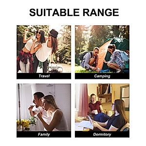 DOITOOL 4Pcs Silicone Toothbrush Head Cover Travel Toothbrush Head Cover Case for Outdoor Camping Travel Home