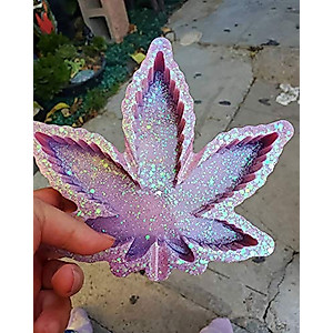 1 Pcs Leaf Maple Resin Mold, Weed Ashtray Silicone Molds, Leaf Tray Mold Ideal for Jewelry Storage Box Handmade Crafts Home Decoration (M590)