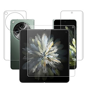 GZSO for Oneplus Open Fold Screen Protector 7.82" Clear TPU Anti-Fingerprints Hydrogel Full Cover Soft Screen Protector Film (3 in 1)