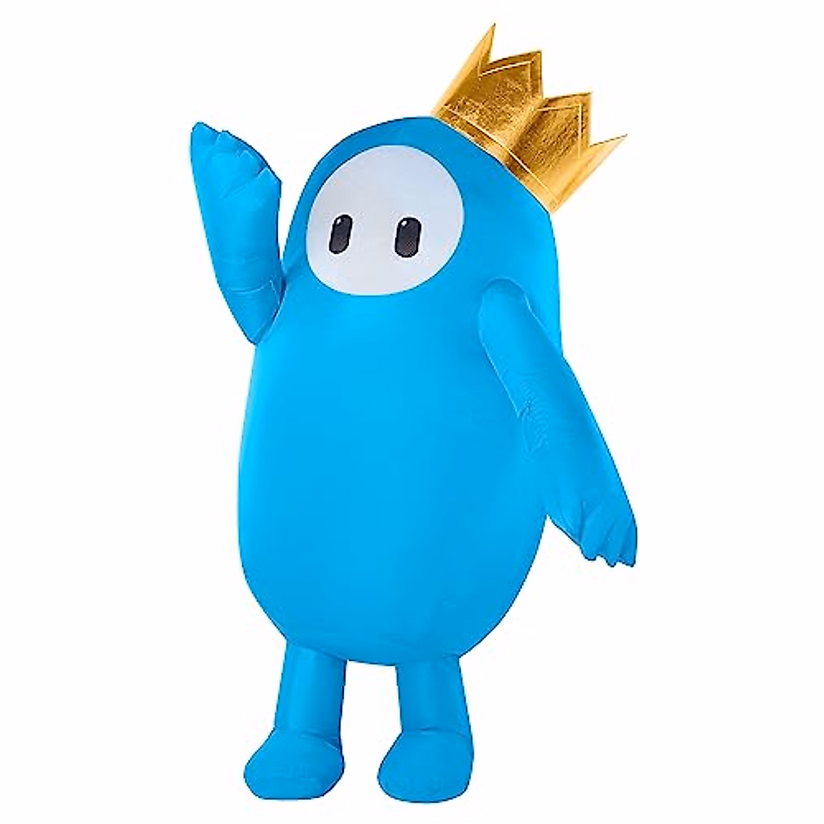 Spirit Halloween Fall Guys Kids Blue Inflatable Costume | Gaming Costumes | Funny Costumes | Fan Operated