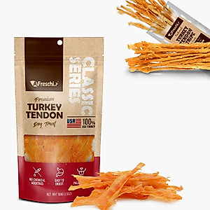 AFreschi Turkey Tendon for Dogs(Flake+Strip)