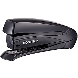 Bostitch Inspire 20 Sheet Stapler - One Finger, No Effort, Spring Powered Stapler - Black (1423)