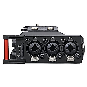 TASCAM 4-Channel Portable Linear PCM Audio Recorder for DSLR and Video Cameras, Black (DR-70D)