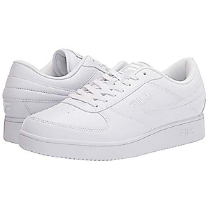 Fila Men's A-Low Sneaker, White/White/White, 14