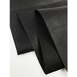 Cambric Mesh Dust Cover Black Fabric for Underside Repair Furniture Upholstery DIY Crafting / 40" Wide/Sold by The Yard (Black, 40" x 108" (3yards))