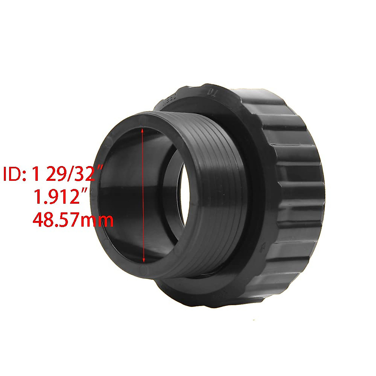 (2-Pack) SP1500UNPAK2 - Socket PVC Quick Connect Union for 1-1/2-Inch PVC Pipe (1.9 Inch outside DIA.) - Fits Hayward Perflex Extended-Cycle DE, Power-Flo Matrix